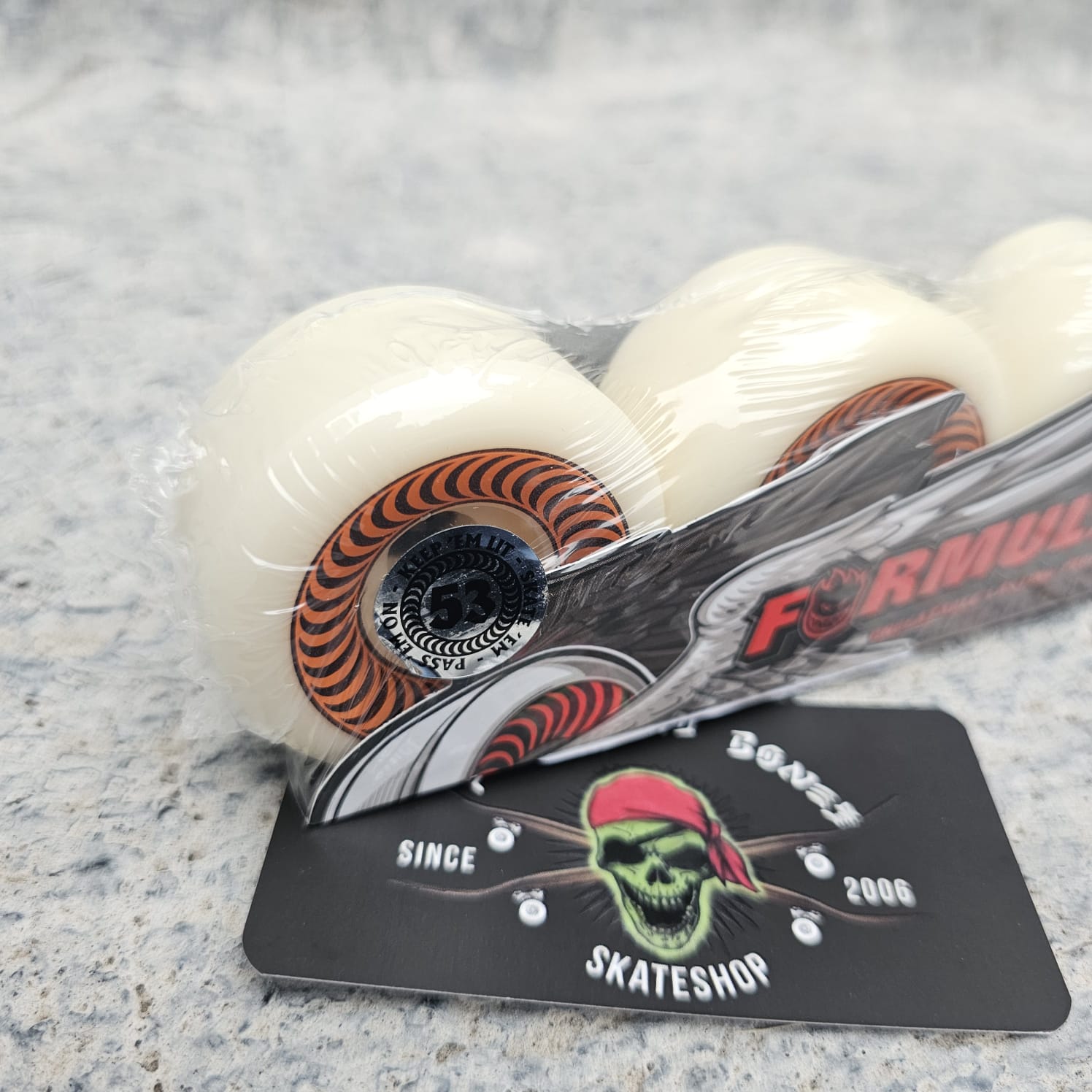 Spitfire Wheels 53mm 99D F4 OG Classics - Peach and Bones Skateshop
