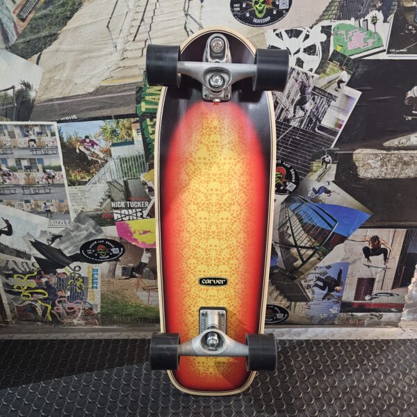 Surfskate Carver Deck C7 Sunburst - Peach and Bones Skateshop
