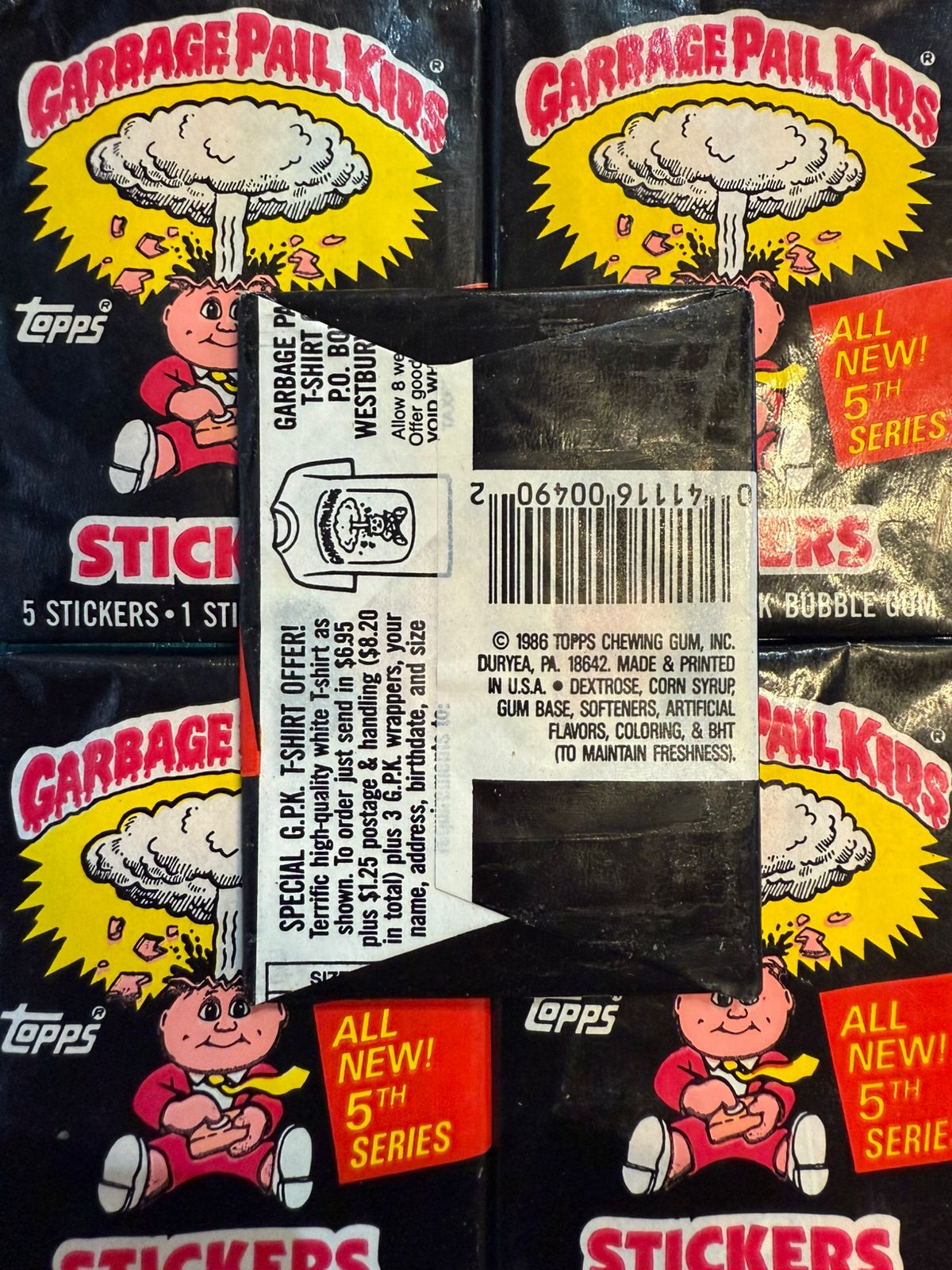 Garbage Pail Kids Tarjetas Coleccionables - Peach and Bones Skateshop