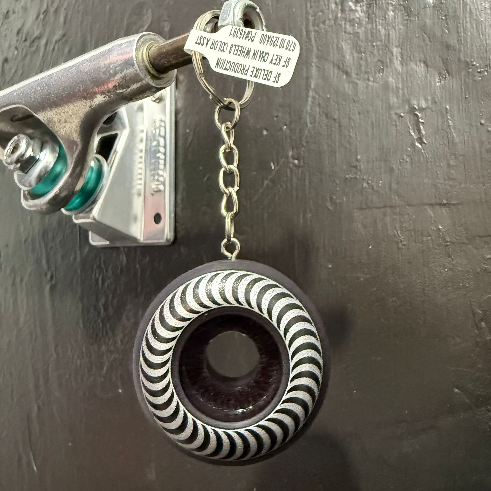 Spitfire Key Chain Wheels - Peach and Bones Skateshop