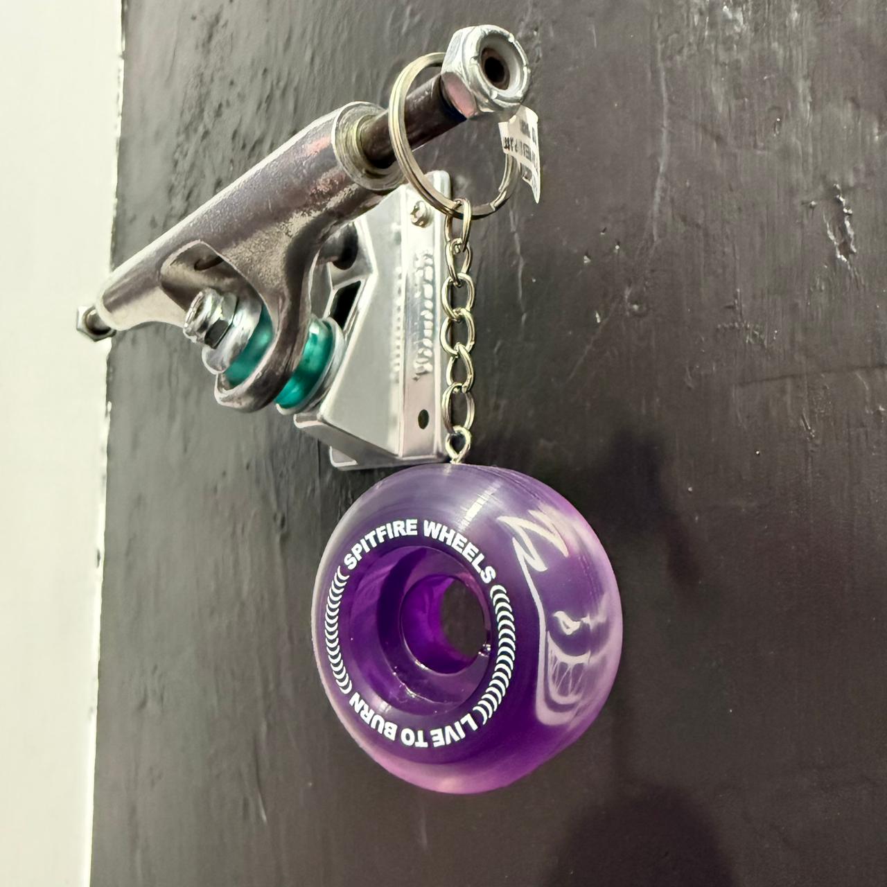 Spitfire Key Chain Wheels - Peach and Bones Skateshop