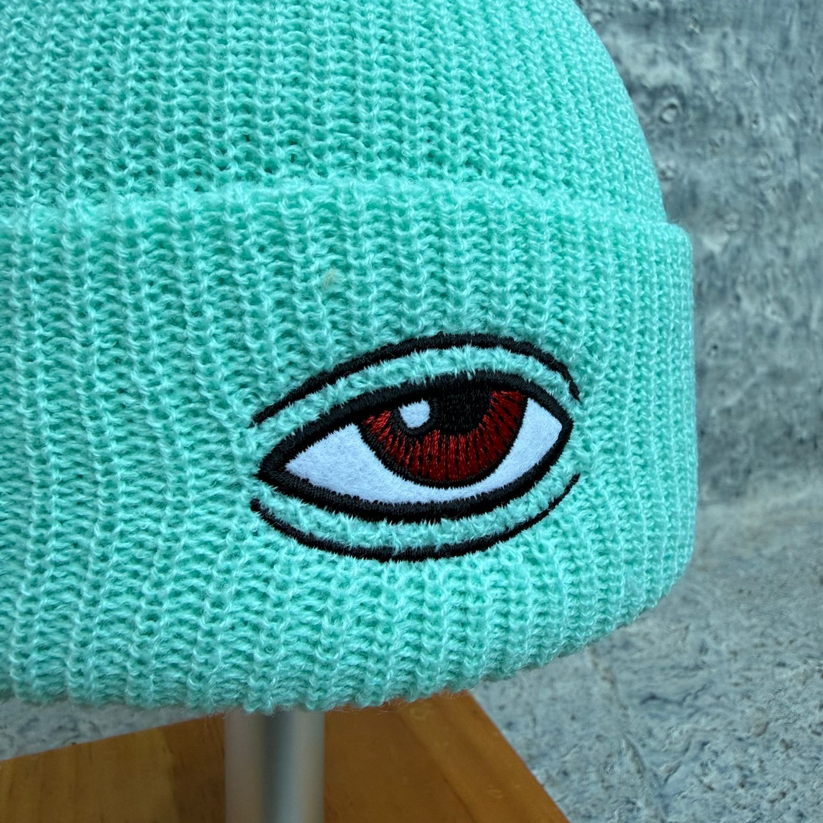 Toy Machine Beanie Sect Eye Dock Sky - Peach and Bones Skateshop
