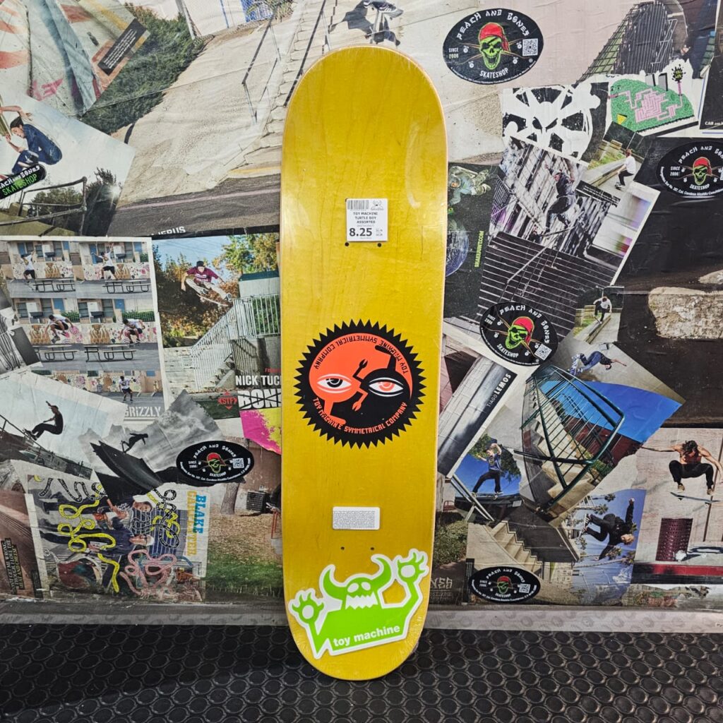 Tabla Toy Machine 8.25 x 32.00 in Turtle Boy Symmetrical - Peach and ...