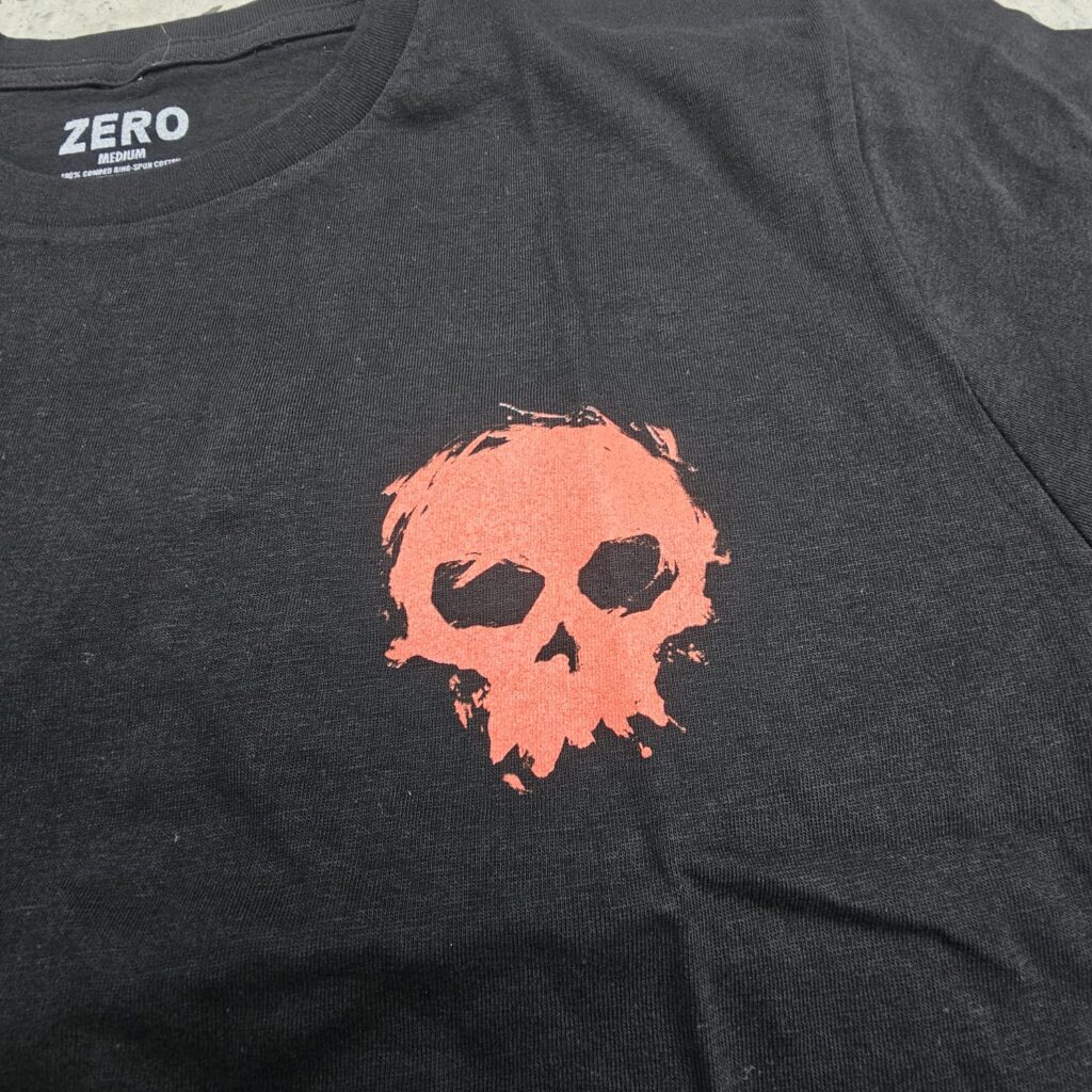 Zero Playera Zero Or Die Blood - Peach and Bones Skateshop CDMX