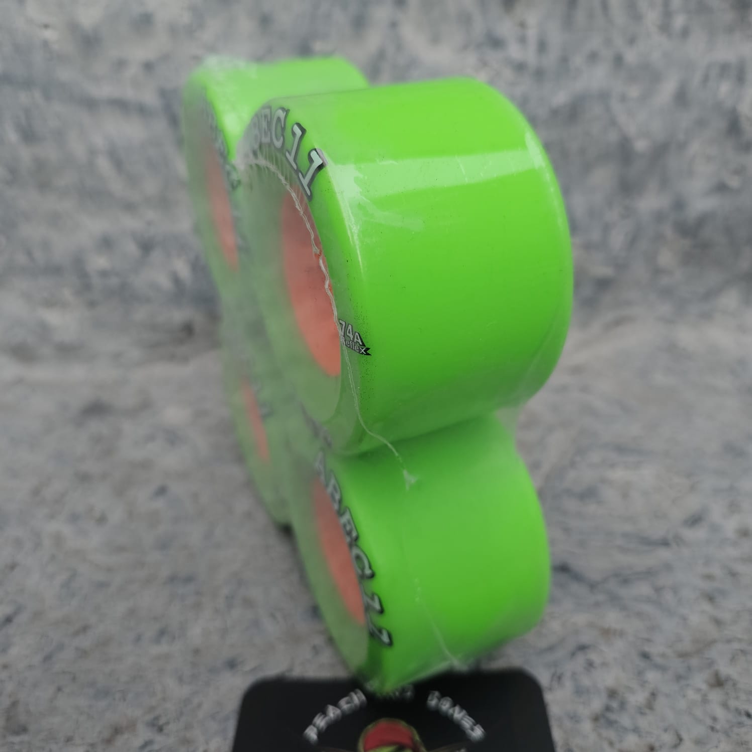 Abec 11 Wheels 83mm 74a Flywheels Refly - Peach and Bones Skateshop