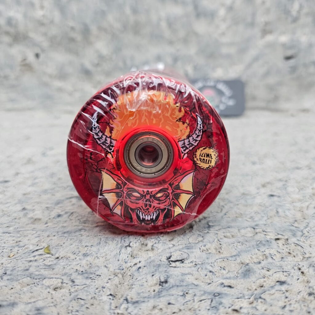 Slime Balls Wheels 66mm 78a Stranger Things Hell Fire Club Light Ups OG ...