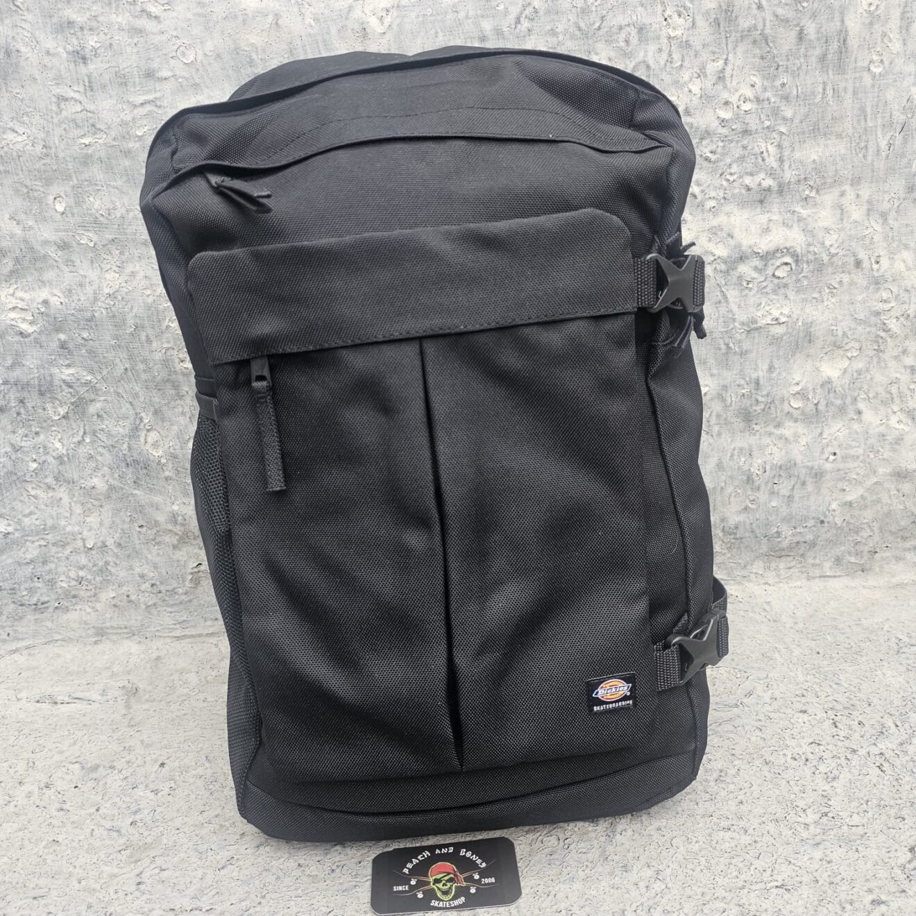 Dickies Backpack Pro Skate Mike Anderson Black - Peach and Bones Skateshop
