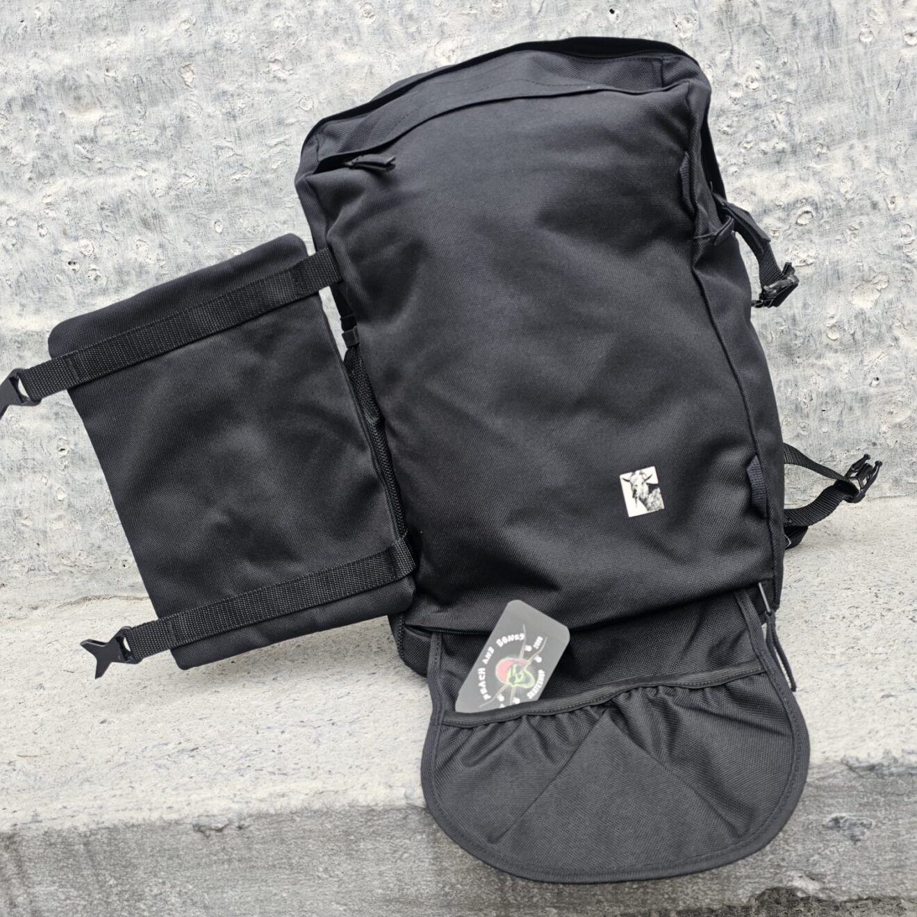 Dickies Backpack Pro Skate Mike Anderson Black - Peach and Bones Skateshop