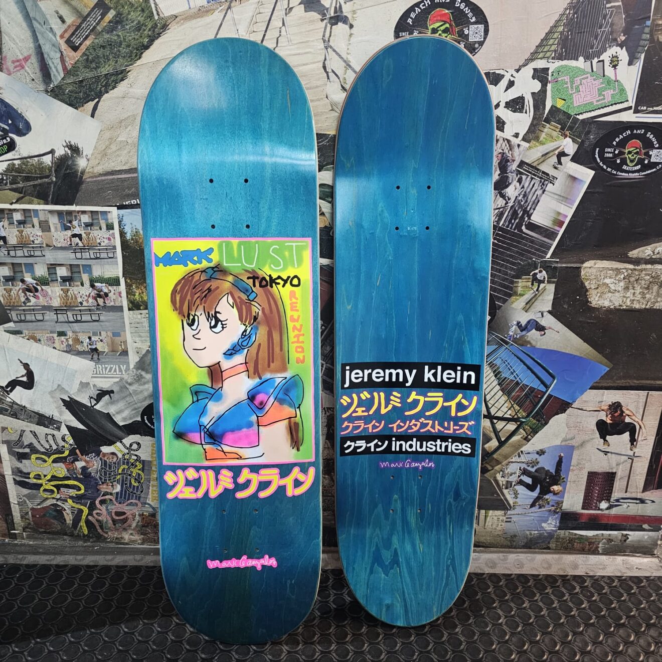 Tabla Hook Ups 8.475 x 32.00 in Gonz Dream Girl - Peach and Bones Skateshop